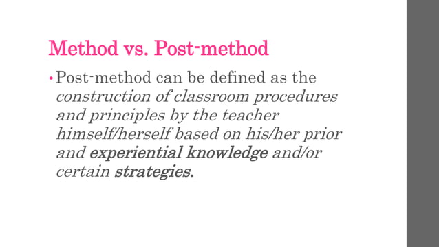 Post methods era | PPTX