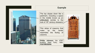 Post modern architecture | PPTX