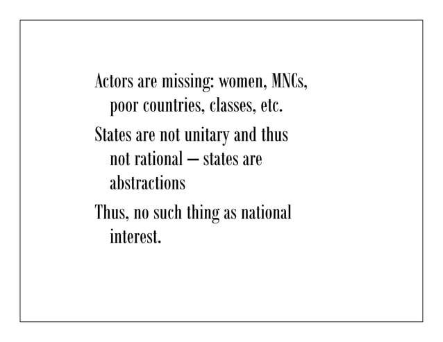 Postmodernism, post-structuralism, and post-colonialism in IR | PDF ...