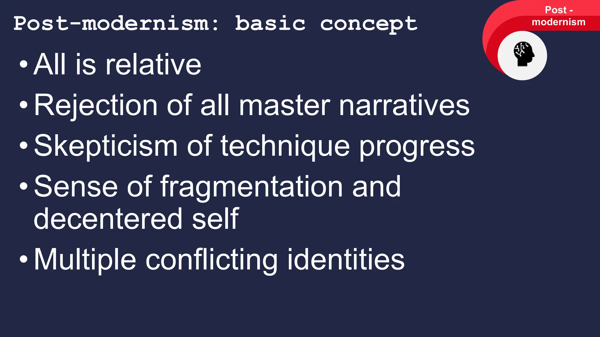 Post-Modernism in Education .pptx