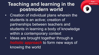 Post-Modernism in Education .pptx