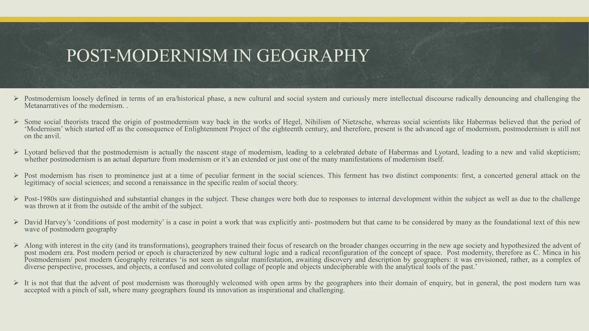 POST-MODERNISM in india and along asian countries | PPTX