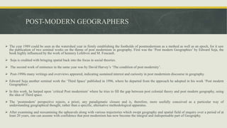 POST-MODERNISM in india and along asian countries | PPTX