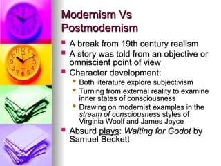 post-modernism FOR English Hons. Students | PPT