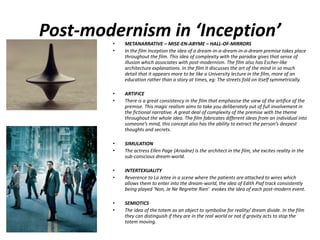 Post modern theory application | PPTX