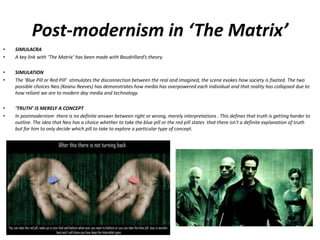 Post modern theory application | PPTX