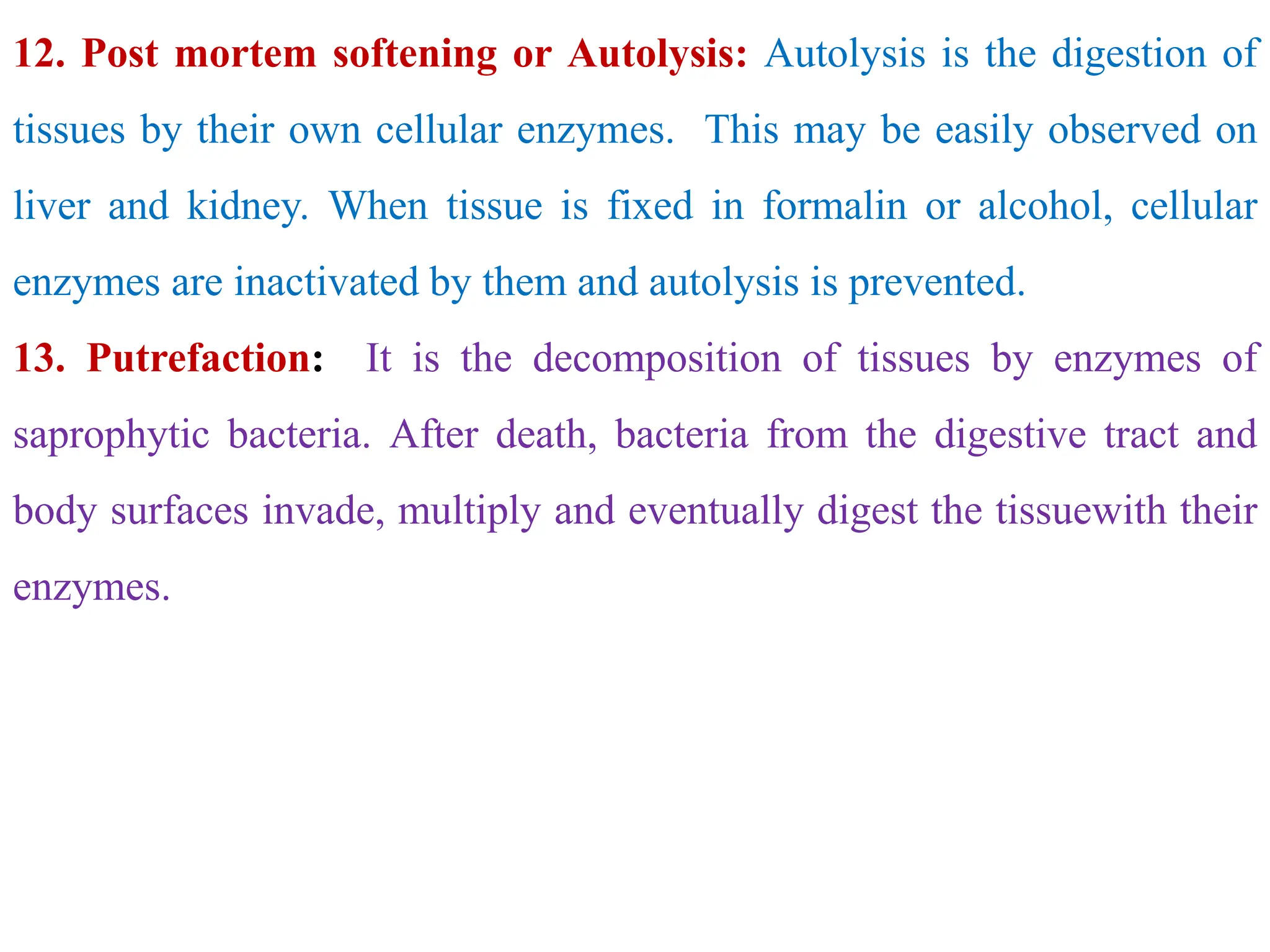 POST-MORTEM CHANGES IN ANIMALS BY DR. SHAILENDRA.ppt