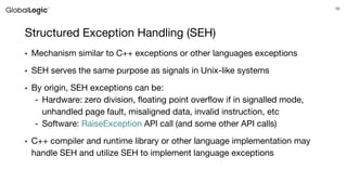 Post-mortem Debugging of Windows Applications | PPTX