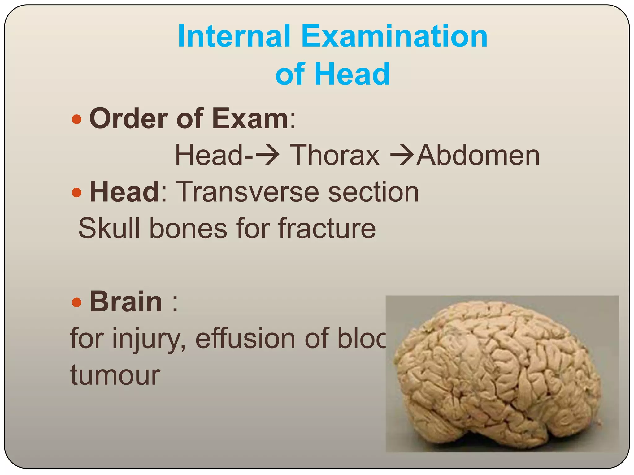 Post mortem examination(autopsy) | PPTX