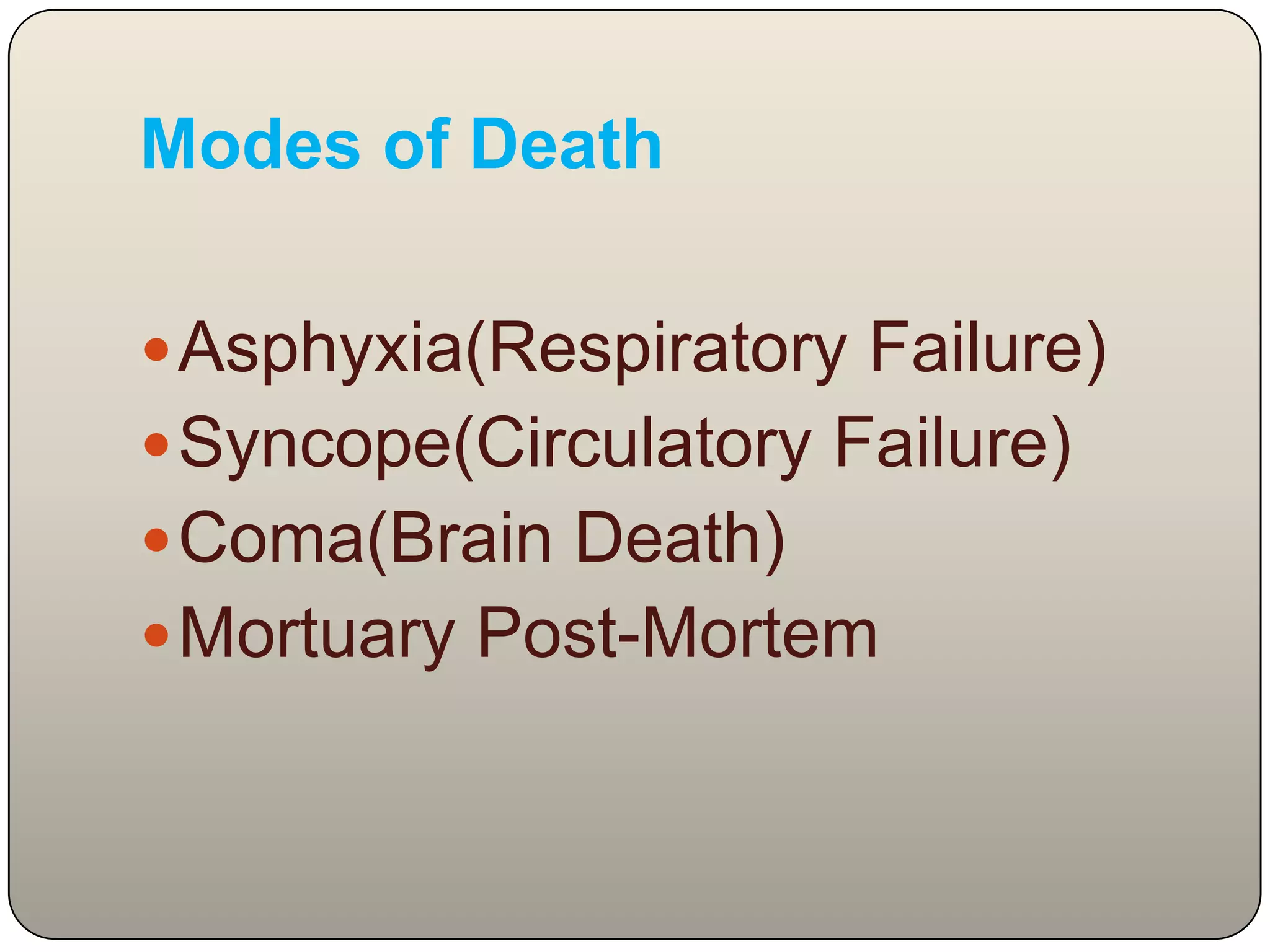Post mortem examination(autopsy) | PPTX