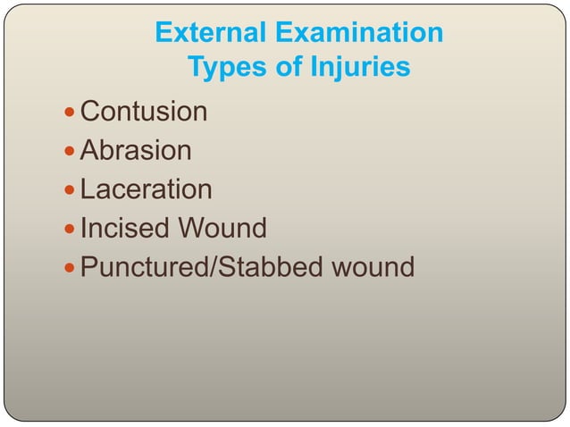 Post mortem examination(autopsy) | PPTX | Death, Injury, or Military ...