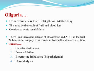 Post op....infection , oliguria, dvt.. | PPTX | Infectious Diseases ...