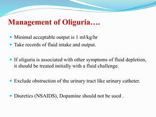 Post op....infection , oliguria, dvt.. | PPTX