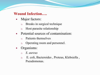 Post op....infection , oliguria, dvt.. | PPTX | Infectious Diseases ...