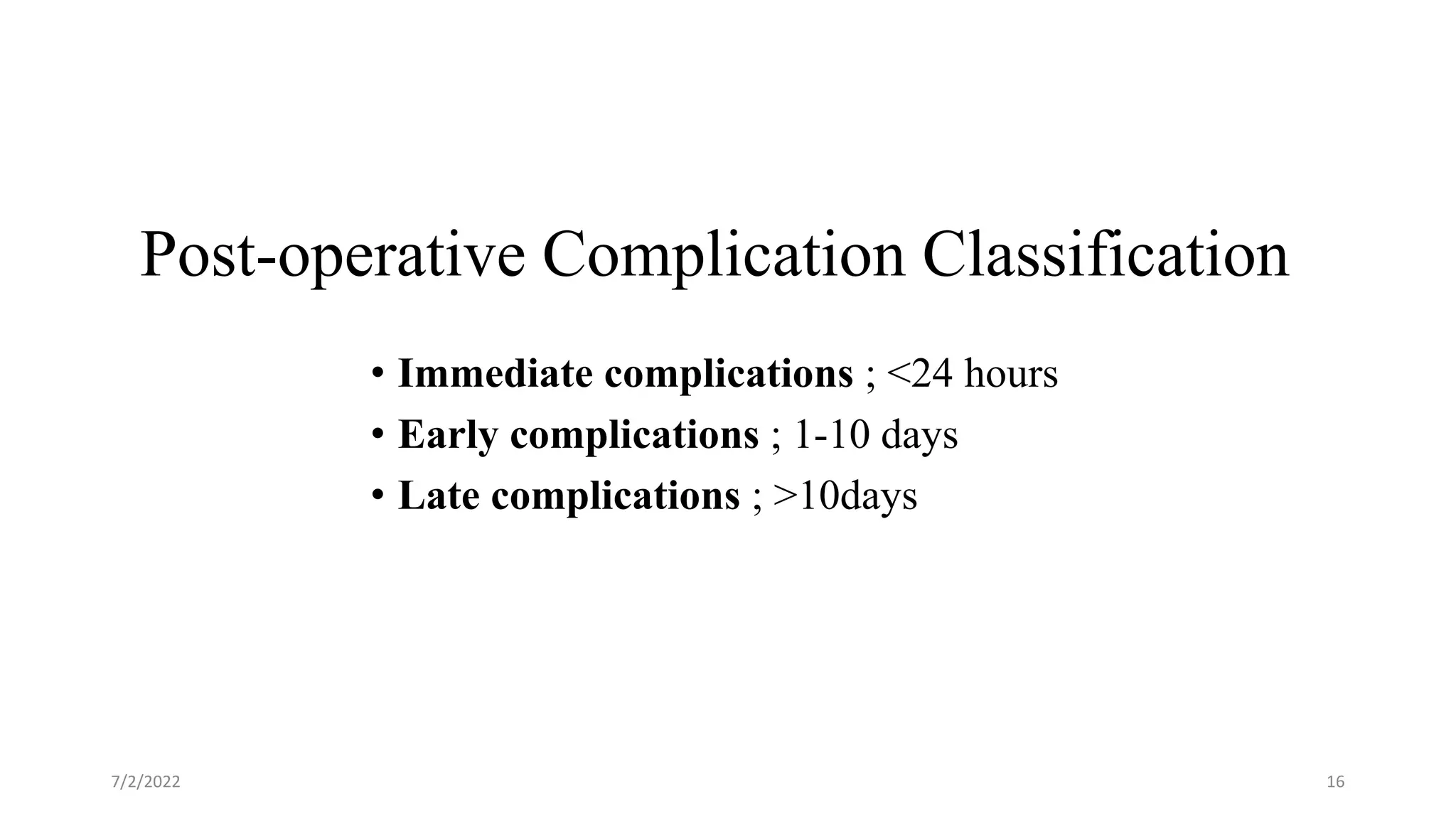 Post-op care and complications.pptx