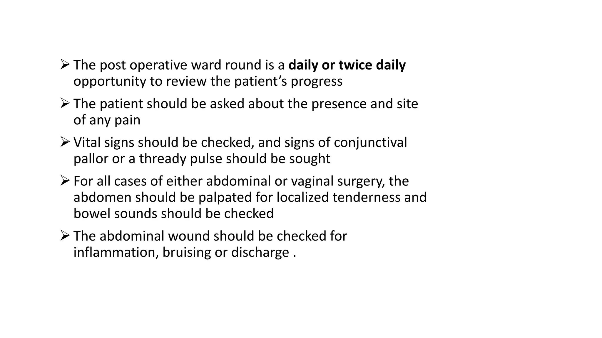 Post operative-care,gynecology and obstetric | PPTX