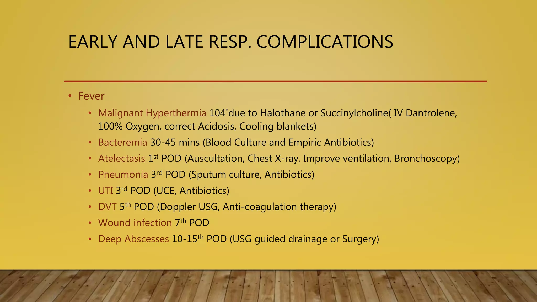 Post-operative care presentation | PPTX