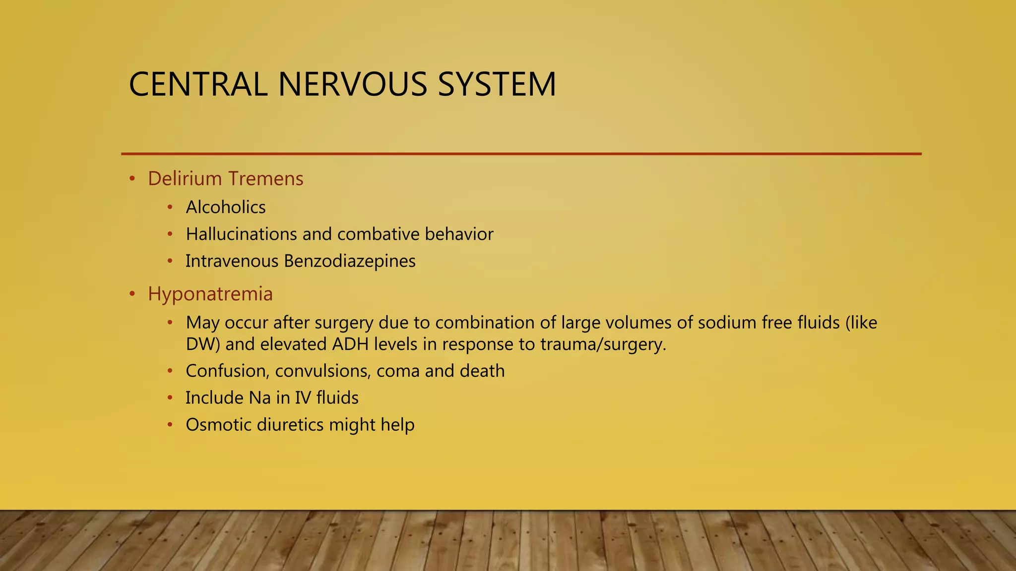 Post-operative care presentation | PPTX
