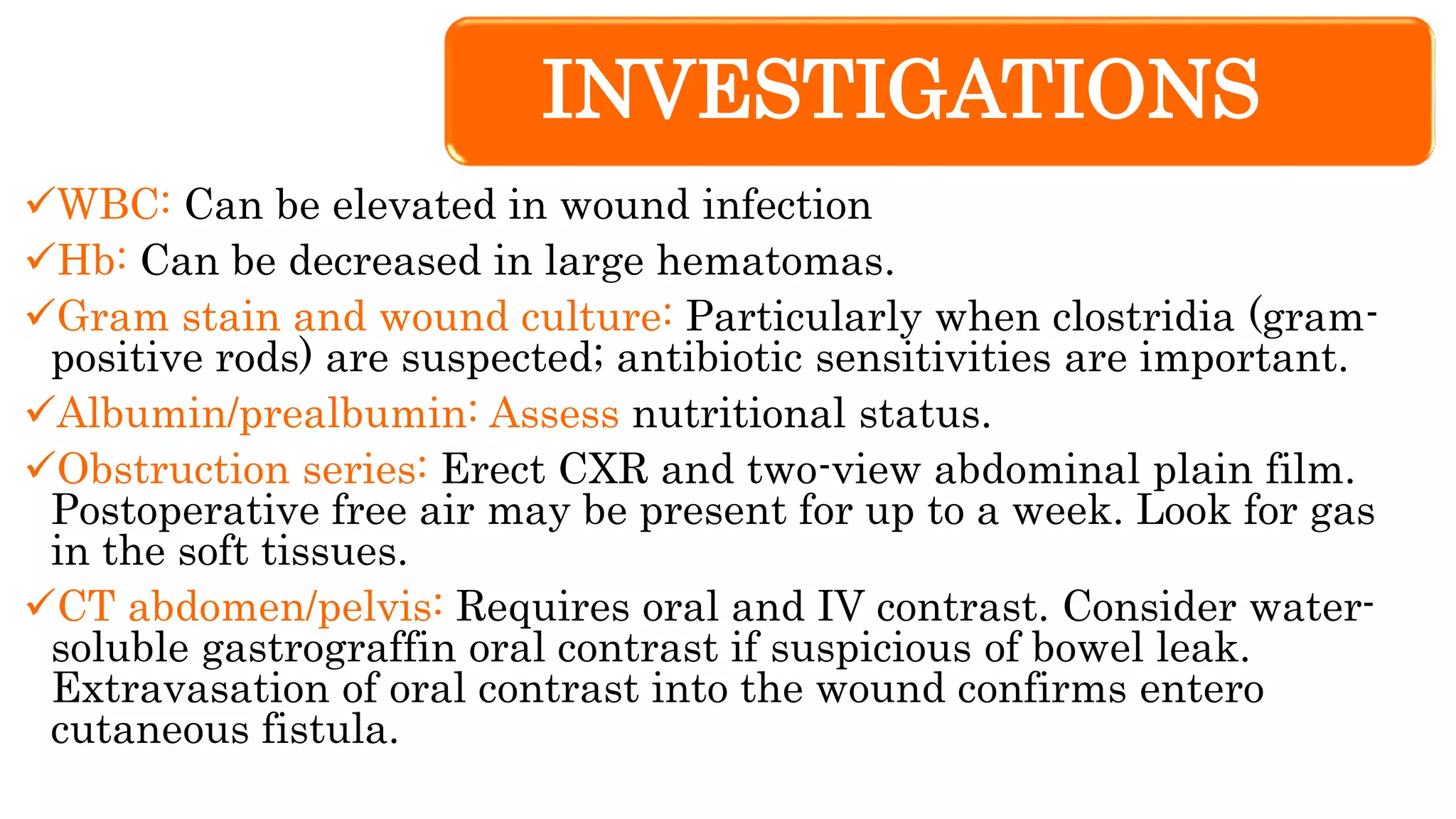 Post operative wound complications | PPTX