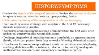 Post operative wound complications | PPTX