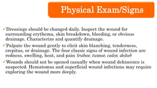 Post operative wound complications | PPTX