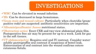 Post operative wound complications | PPTX