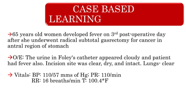 Post op fever- pod#3- uti | PPTX | Infectious Diseases | Diseases and ...