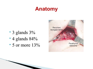 Post parathyroidectomy hypocalcemia dng 2019prof.osama elshahata | PPT