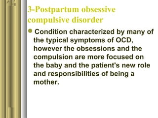 Post partum psychiatry | PPT
