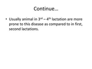 Post parturient-hemoglobinuria | PPTX