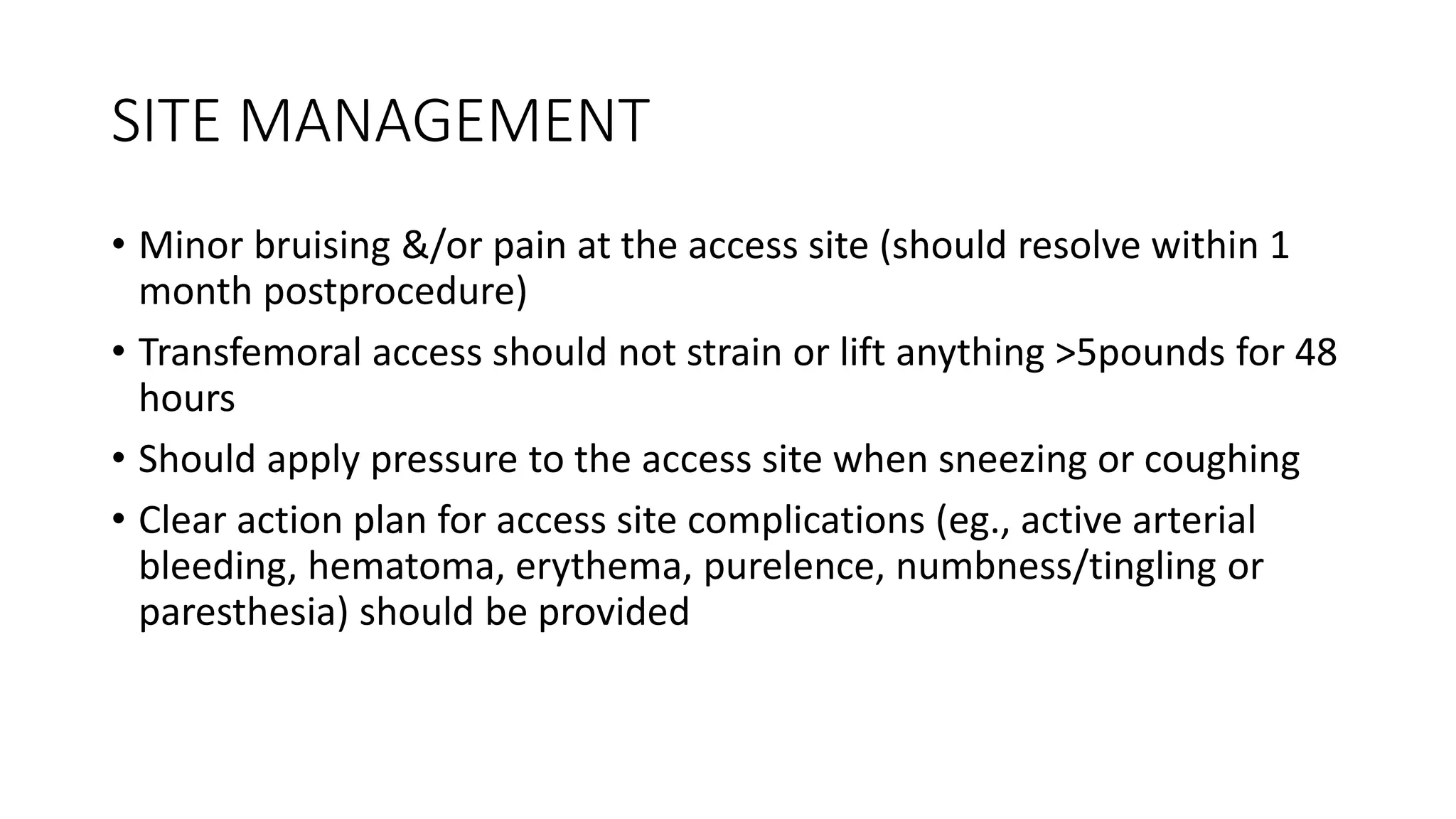 Post pci management of acs | PPTX
