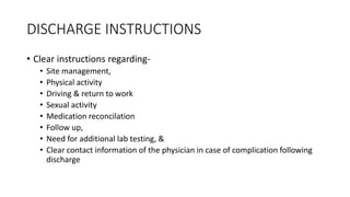 Post pci management of acs | PPTX