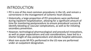 Post pci management of acs | PPTX