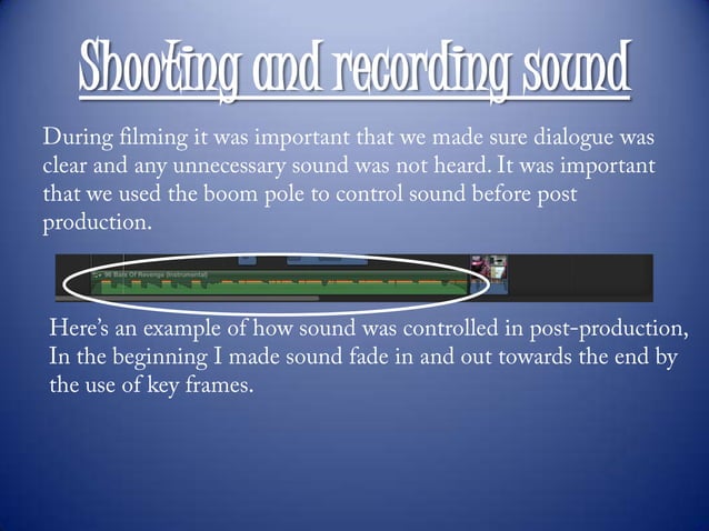 Post production sound | PPT