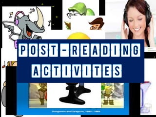 Post reading activites-marian | PPT