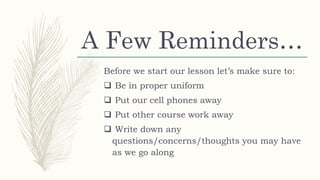 Post secondary lesson plan | PDF