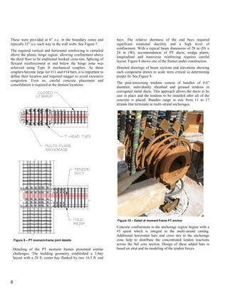 Post tensioned concrete walls & frames for seismic resistance | PDF