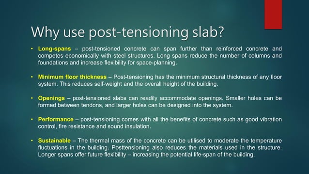 Post tensioned (PT) slabs | PDF
