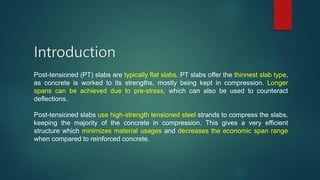 Post tensioned (PT) slabs | PDF