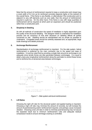 Post tensioning in building structures | PDF