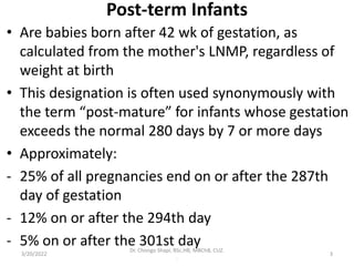 Post-Term Infants and LGA.pdf | Pregnancy | Reproductive Health