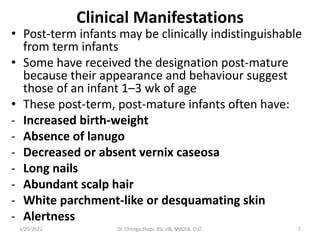 Post-Term Infants and LGA.pdf | Pregnancy | Reproductive Health