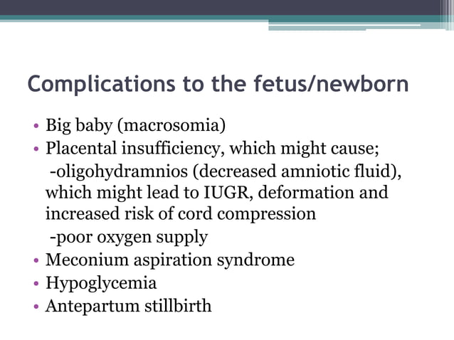 Post term pregnancy | PPTX