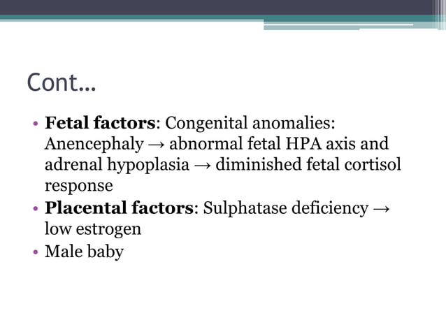 Post term pregnancy | PPTX