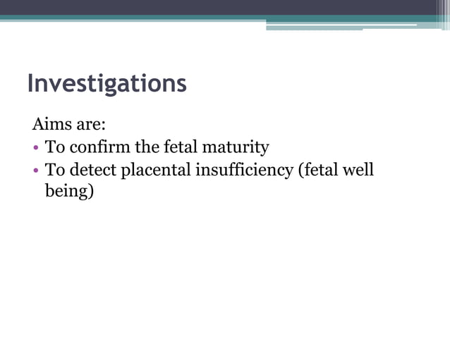 Post term pregnancy | PPTX