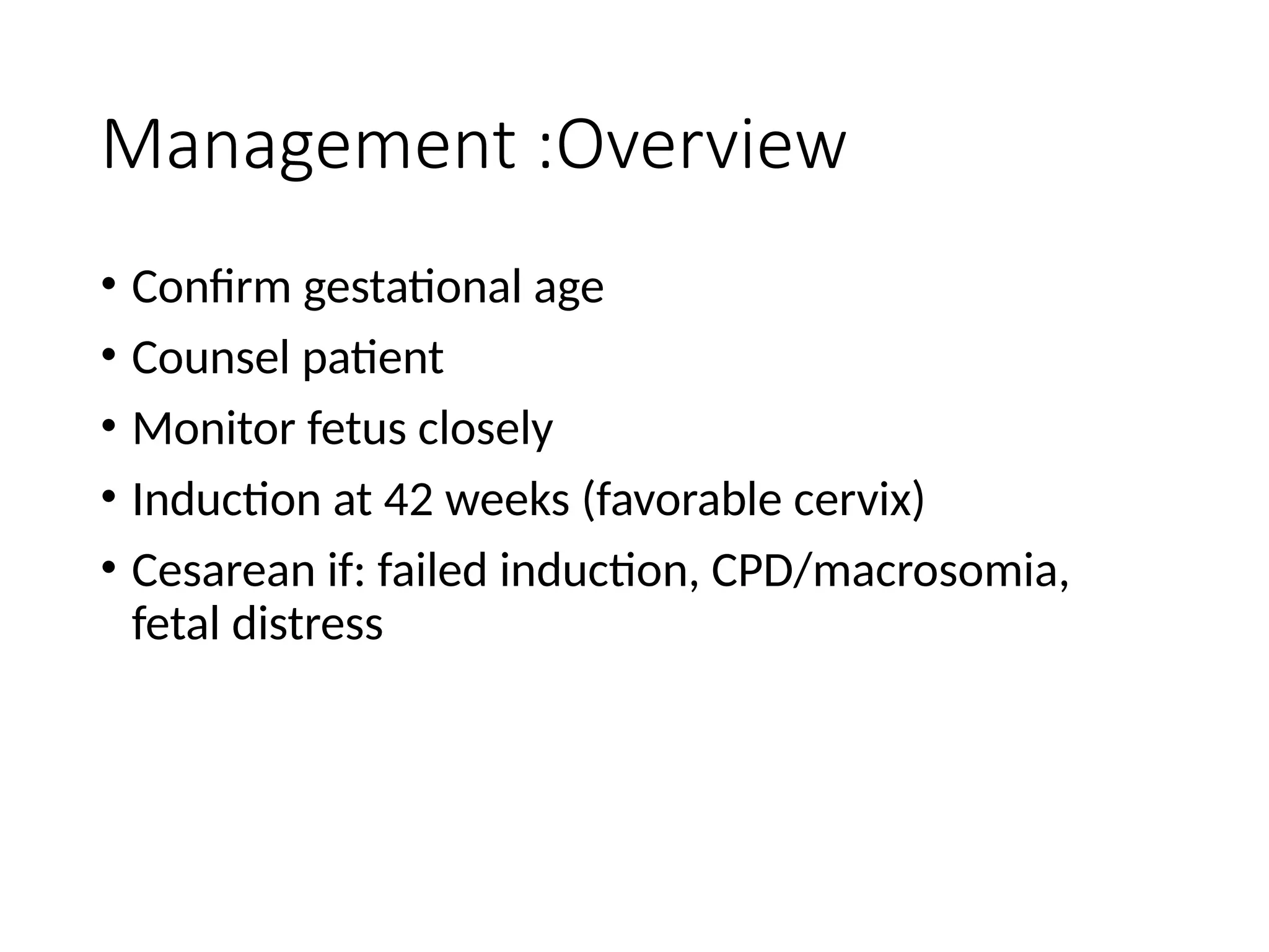 Post-term pregnancy and it's management .pptx