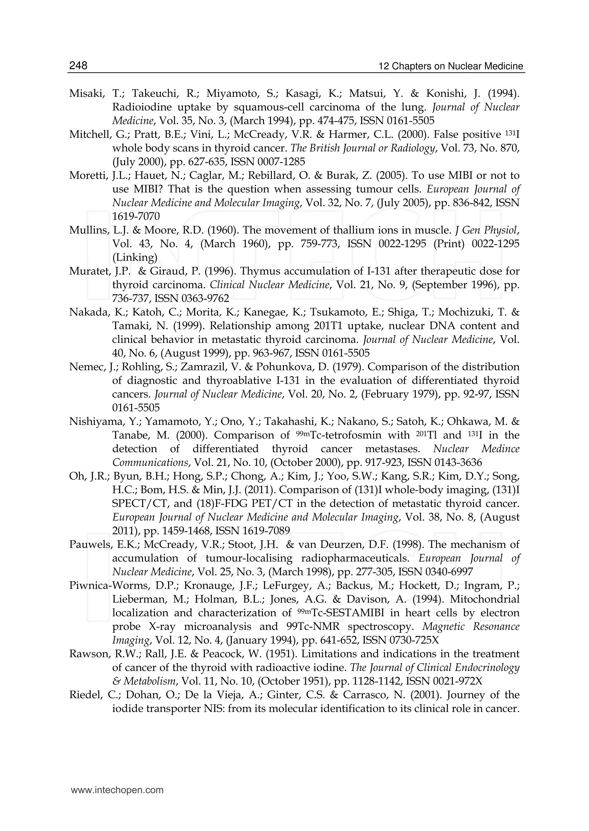 Post therapeutic i-131 whole body scan in | PDF