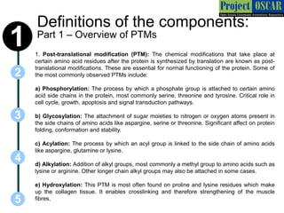 Post translational modification | PPTX