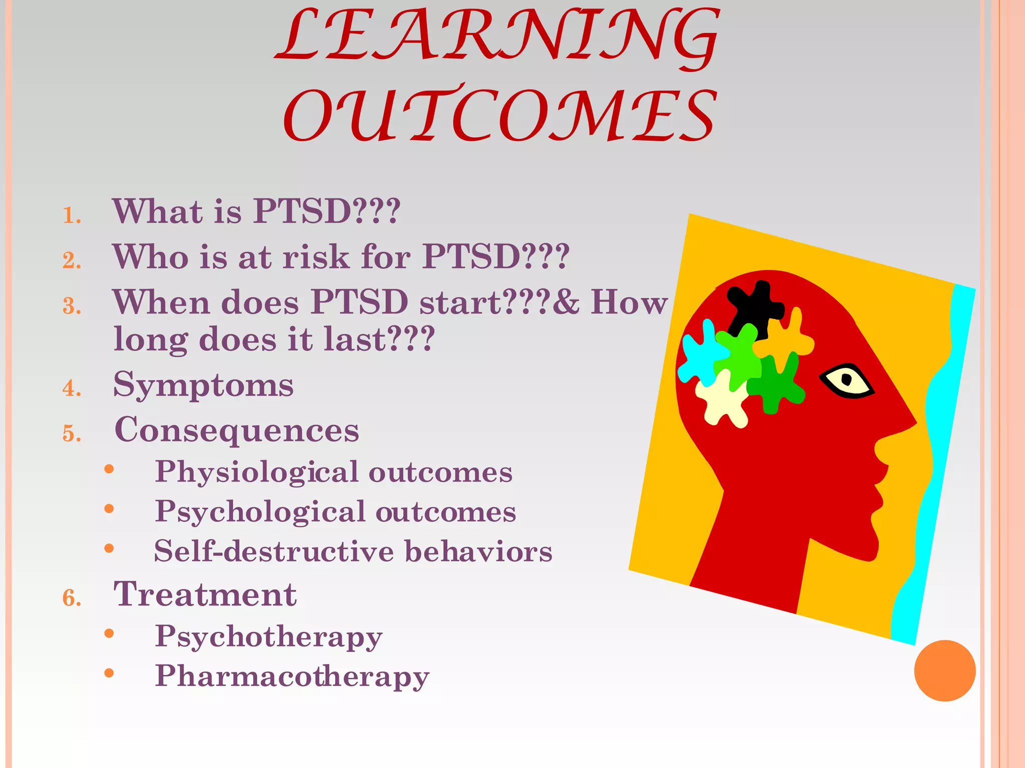 Post Traumatic Stress Disorder | PPT