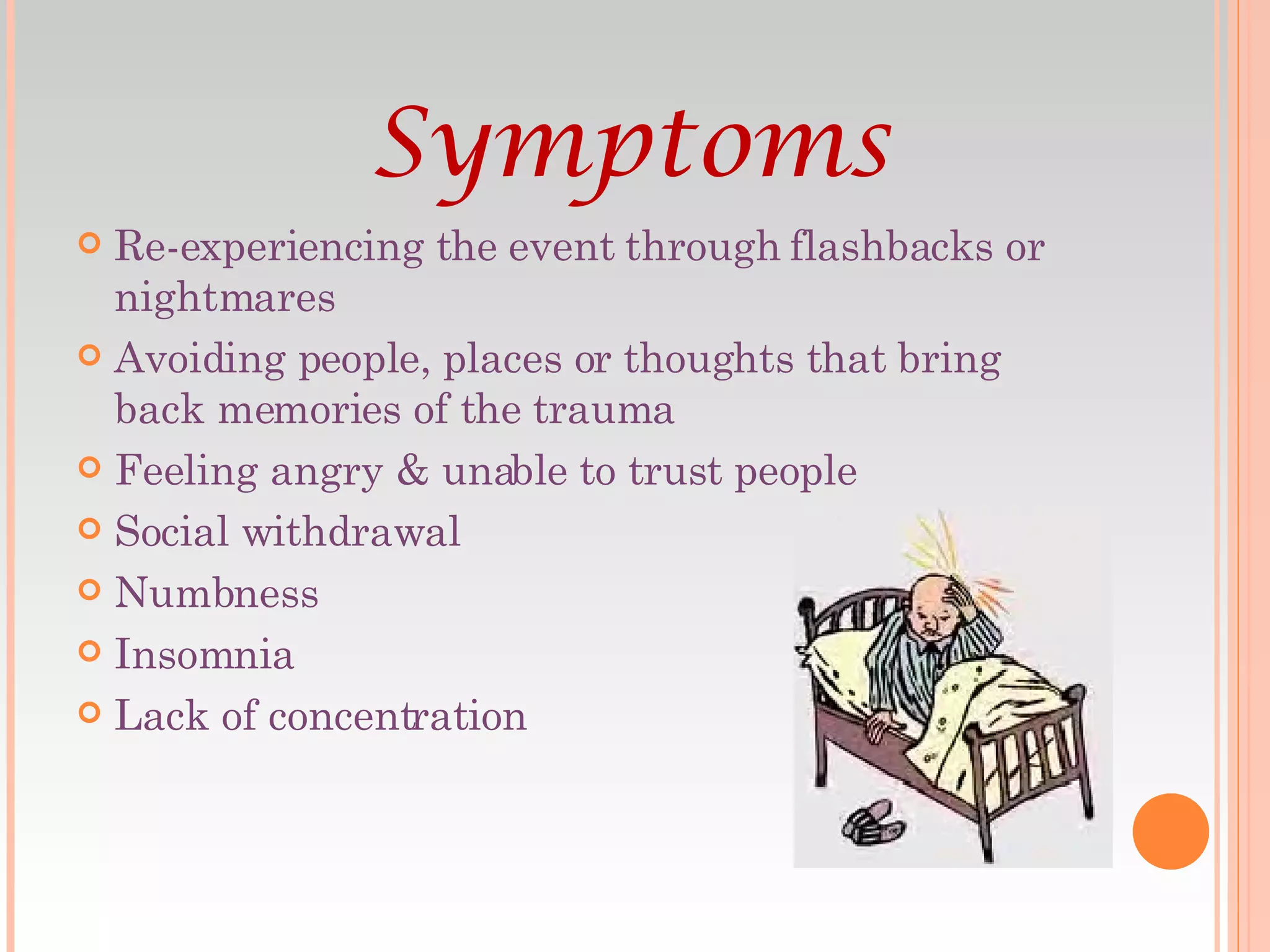 Post Traumatic Stress Disorder | PPT